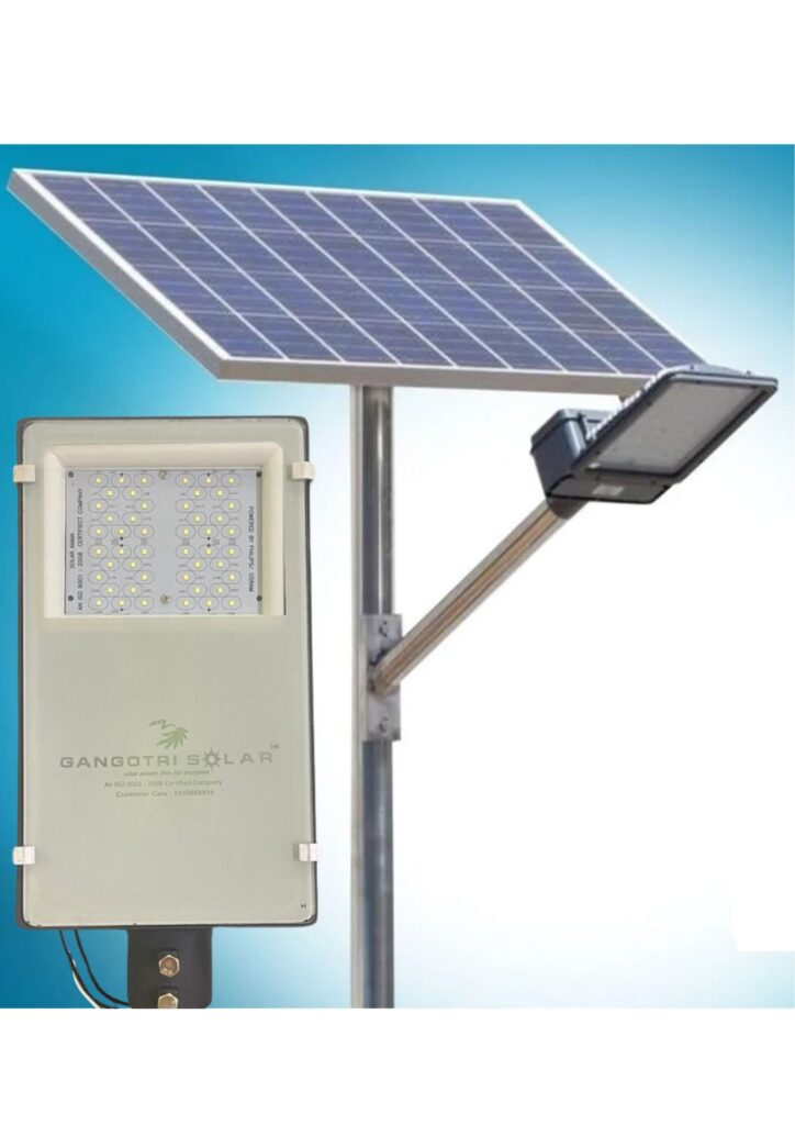 White Led Based Solar Street Light (12 Watt) - gangotrisolar.com